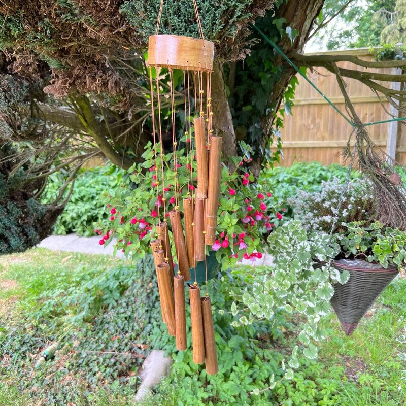 Bamboo Wind Chime - Etsy