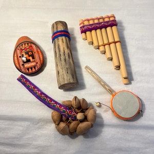 Rainforest Rhythm Set of 5 Instruments | South America Musical ...