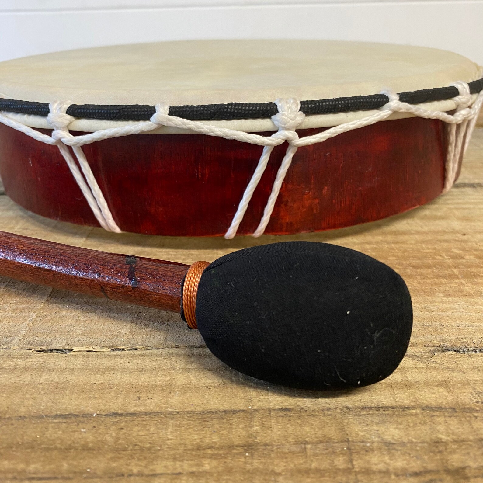 Hand Crafted Shamanic Celebration Hand Drum With Beater - Etsy
