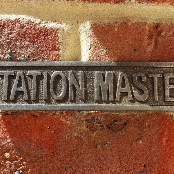 Train Station Sign - Etsy