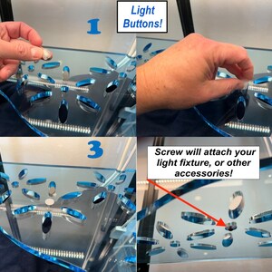 Milsbo Tall Set of 3 Sizes; Shelves for IKEA Indoor Greenhouse Cabinet ...