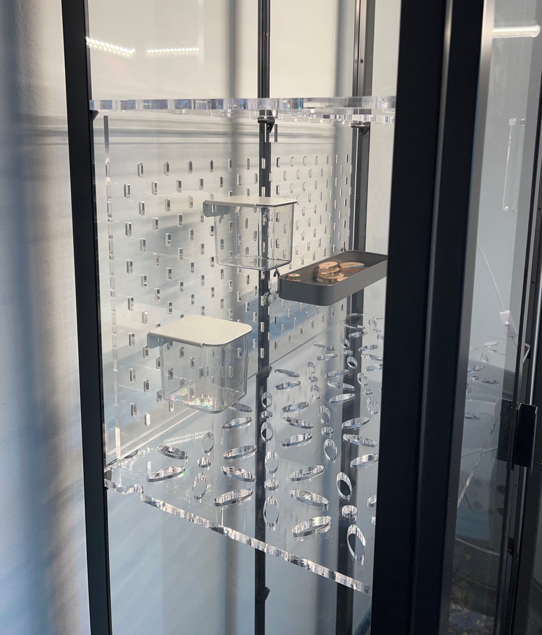 SKADIS Pegboard for Milsbo Tall IKEA Cabinet - Including Hardware! | 1/ ...