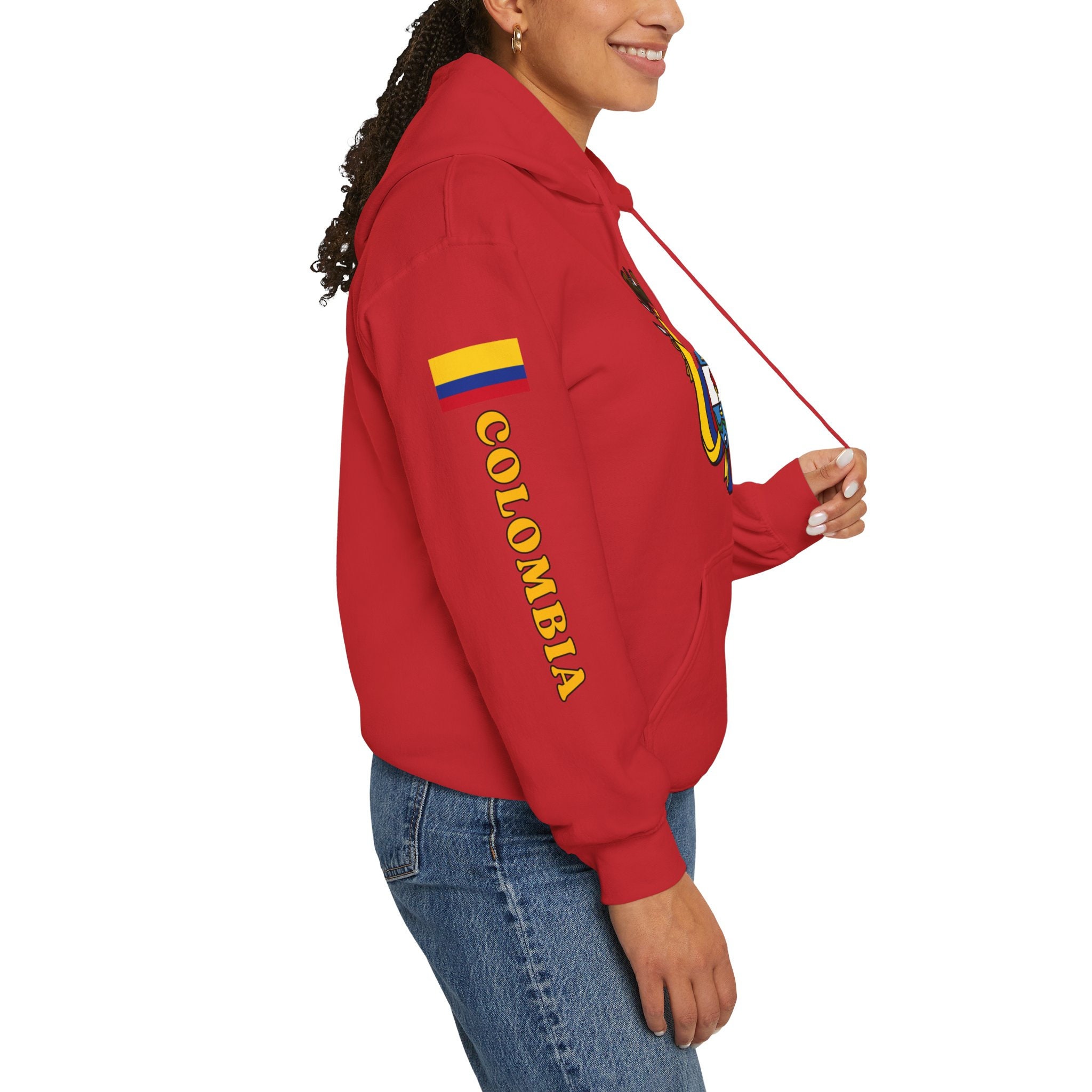 Escudo De Colombia Unisex Heavy Blend Hoodie Comfortable, Relaxing and ...