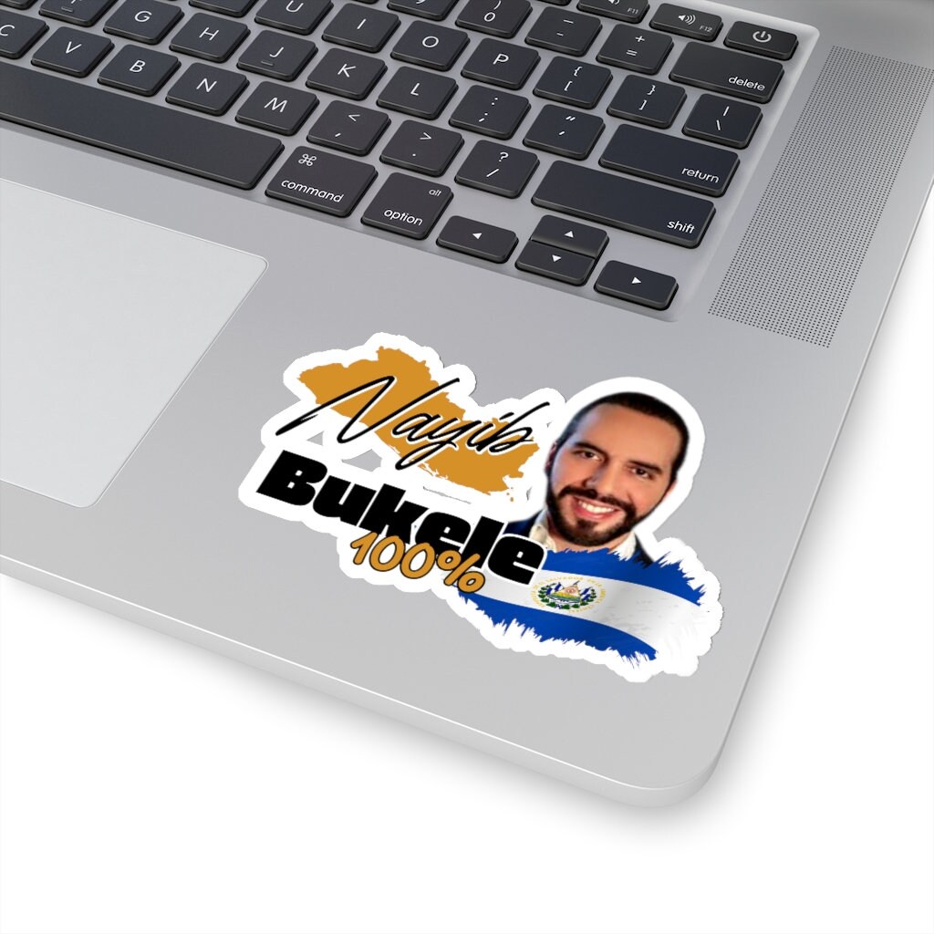 Nayib Bukele Stickers Presidente De El Salvador Nayib Bukele 100% - Etsy