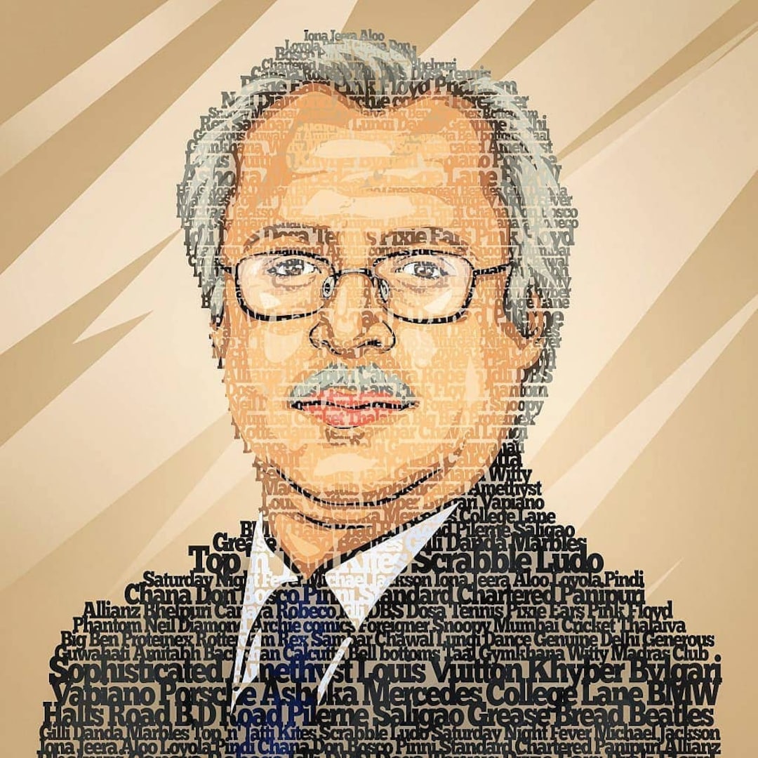 Retirement Text Portrait, Personalized Retirement Gift for a Colleague ...