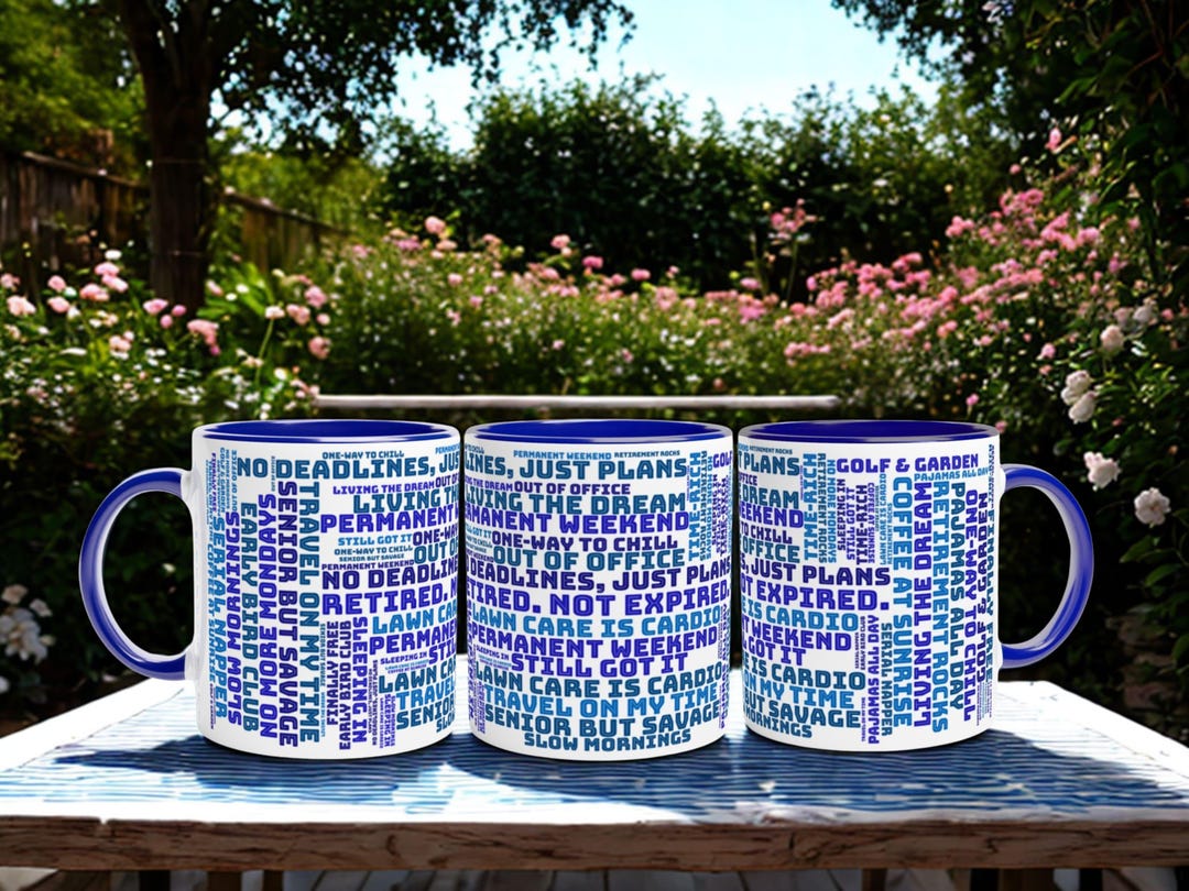 Happy Retirement Mug – Custom Text Coffee Cup for Retiree, Gift for Mom ...