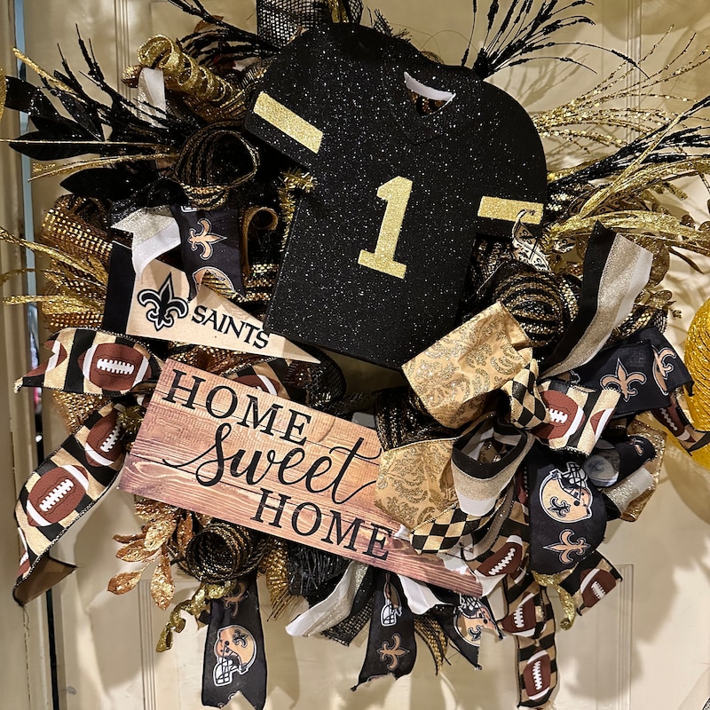 Saints Wreath - Etsy