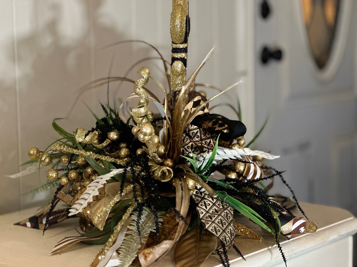 New Orleans Saints Table Arrangement - Etsy