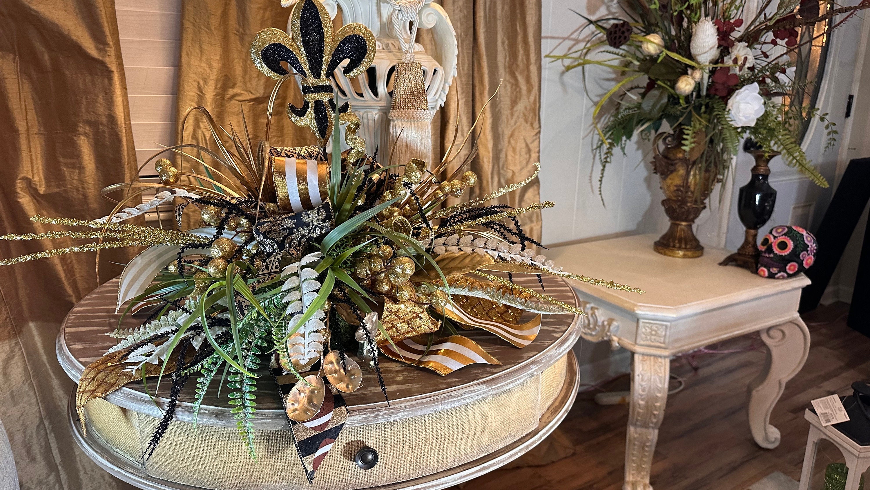 New Orleans Saints Table Arrangement - Etsy