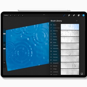 100 Procreate Splash Stamp Brushes, Splatter Procreate, Ripple Stamp ...