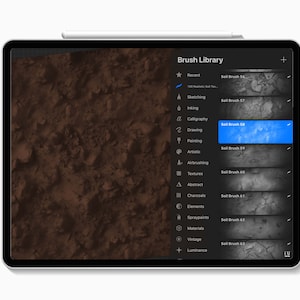 100 Realistic Soil Procreate Brushes, Ground Procreate, Soil Brushset ...