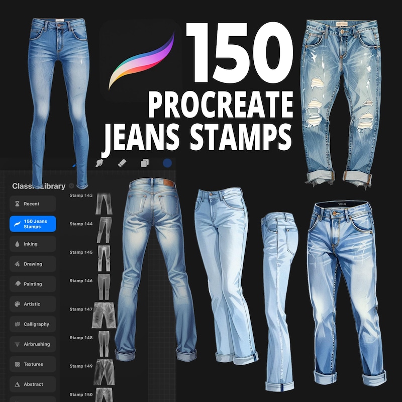 Denim Swatches - Etsy