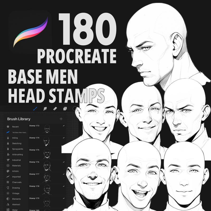 Face Anatomy Procreate - Etsy