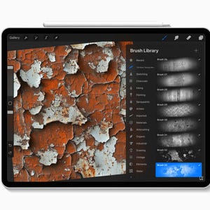 150 Procreate Rust Texture Brushes, Industrial Texture, Rust Effect ...