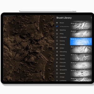 100 Realistic Mud Procreate Brushes,procreate Mud,procreate Ground ...