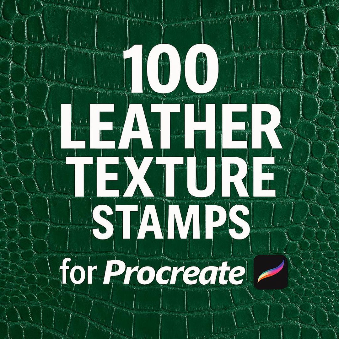 100 Procreate Leather Stamp, Leather Procreate, Procreate Leather Stamp ...