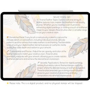 100 Procreate Realistic Feather Texture Brushes, Procreate Feather, Bird Feather Procreate ...