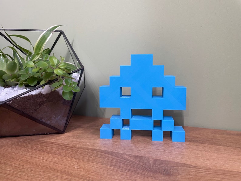 Space Invaders 3D Printed Figures Retro Gaming - Etsy UK