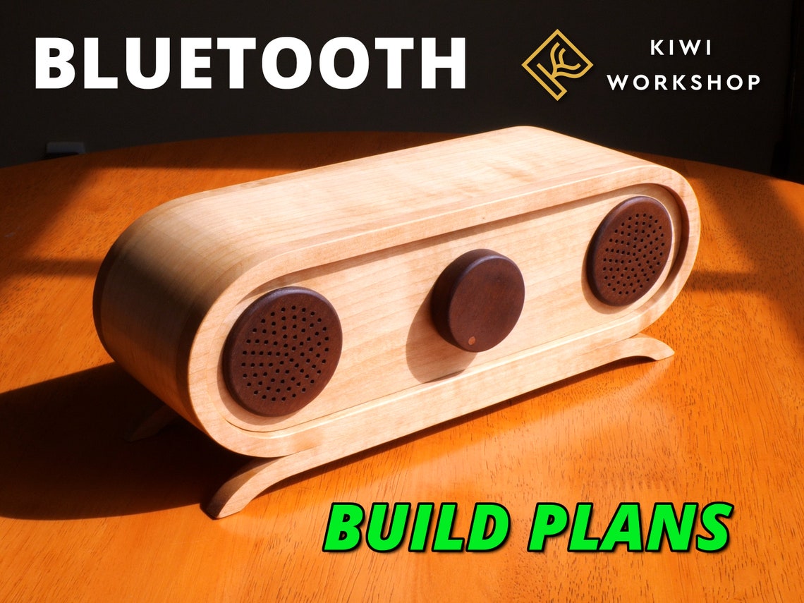 Wooden Bluetooth Speaker Build Plans woodwork and - Etsy