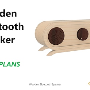 Wooden Bluetooth Speaker Build Plans (woodwork and Electronics) - Etsy