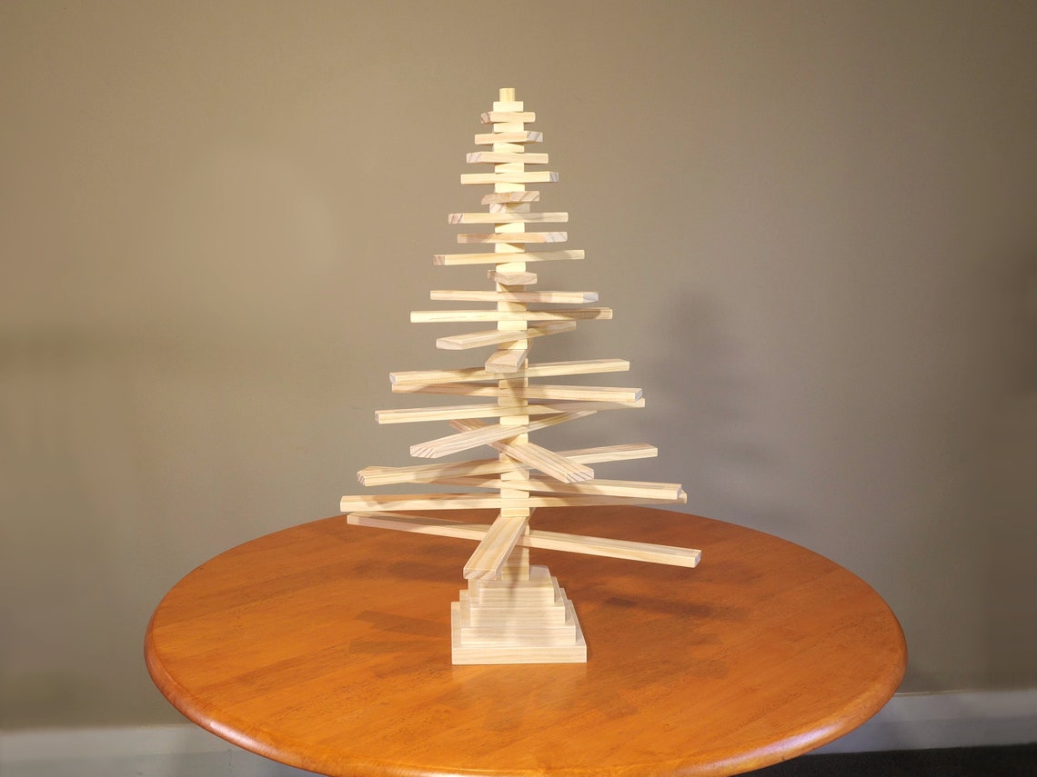 Wooden Christmas Tree Build Plans - Etsy