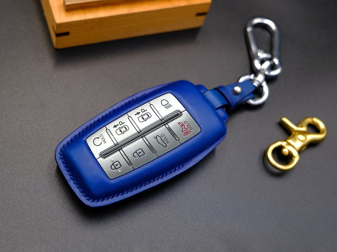 Genesis G80, GV80 Key Fob Cover, Genesis Key Fob, Genesis Keychain ...