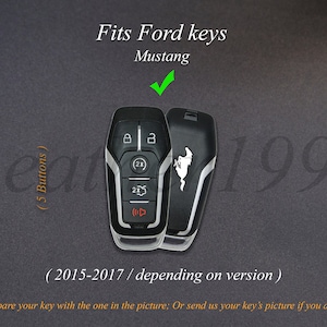 Ford Mustang Key Fob Cover, Ford Mustang Key Case, Ford Mustang ...