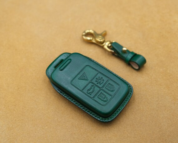Volvo Key Fob Cover Volvo Keychains 5 Botton Leather Key | Etsy