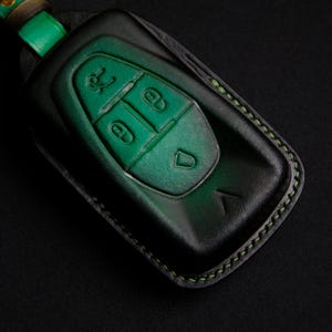 Vinfast VF E34 Key Fob Cover, Vinfast Key Case, Leather Car Key Fob ...