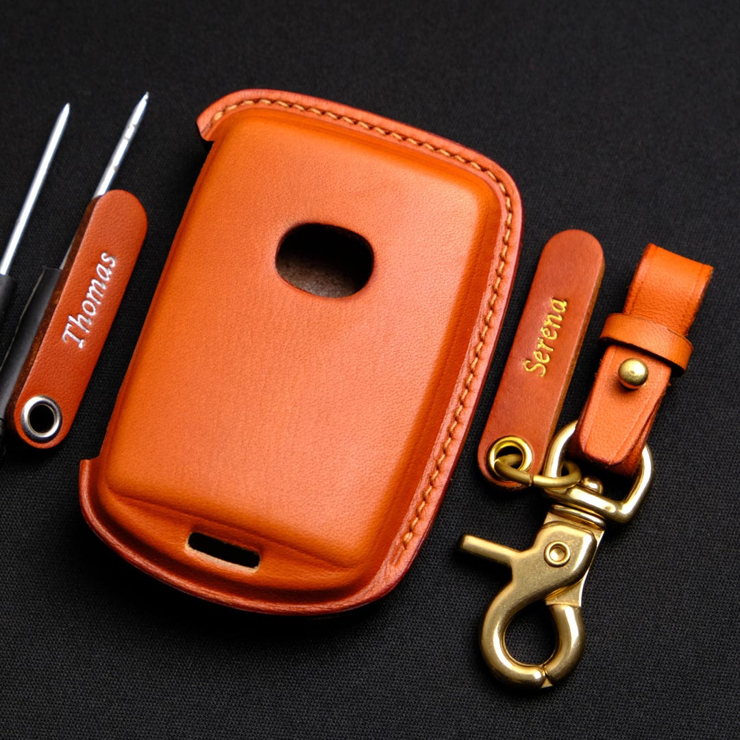 Mazda CX-60 Key Fob Cover, Hancraft Leather Key Case for Mazda CX-60 ...