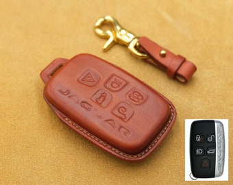 Leather Jaguar Key Cover | Etsy