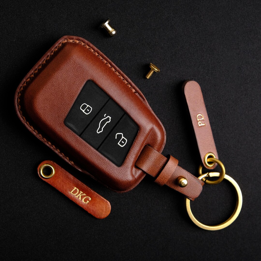 Volkswagen Passat Key Case, Leather Key Fob Cover for VW, Handmade VW ...