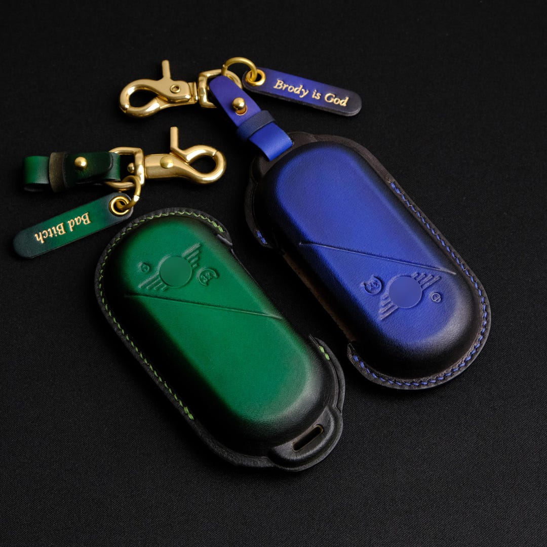 Mini Cooper Countryman 2025 Key Fob Cover, Handcrafted Leather Case ...