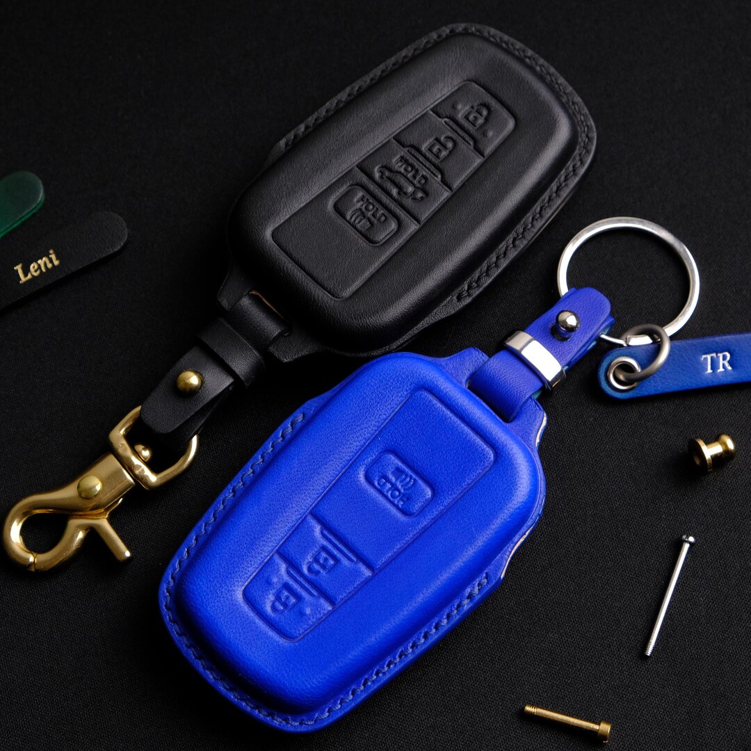 Leather Key Fob Cover for Toyota RAV4, Toyota RAV4 Key Fob Cover ...
