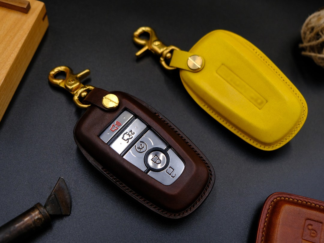 Ford Bronco Key Fob Cover 5 Buttons, Ford Key Case, Bronco Key Chain 5 ...