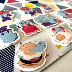 Silly Cute Ghost Sticker | Cute Ghost Stickers | Halloween Sticker ...