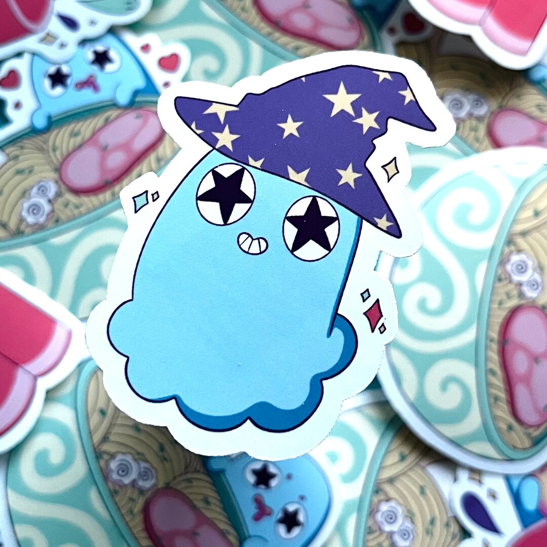 Silly Cute Ghost Sticker | Cute Ghost Stickers | Halloween Sticker ...