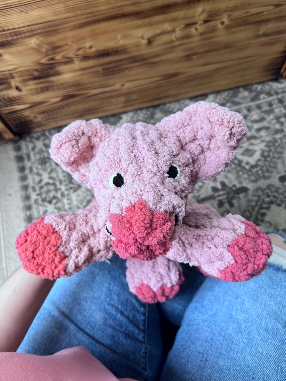 Mini Piper Pig Chunky Knit Stuffie/ Pig Stuffie/ Spring Decor/ Farm ...