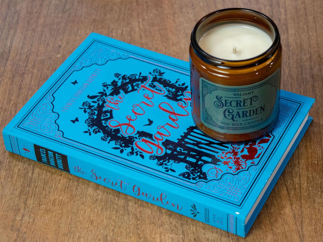 The Secret Garden Book and Roses Soy Candle Bundle - Etsy