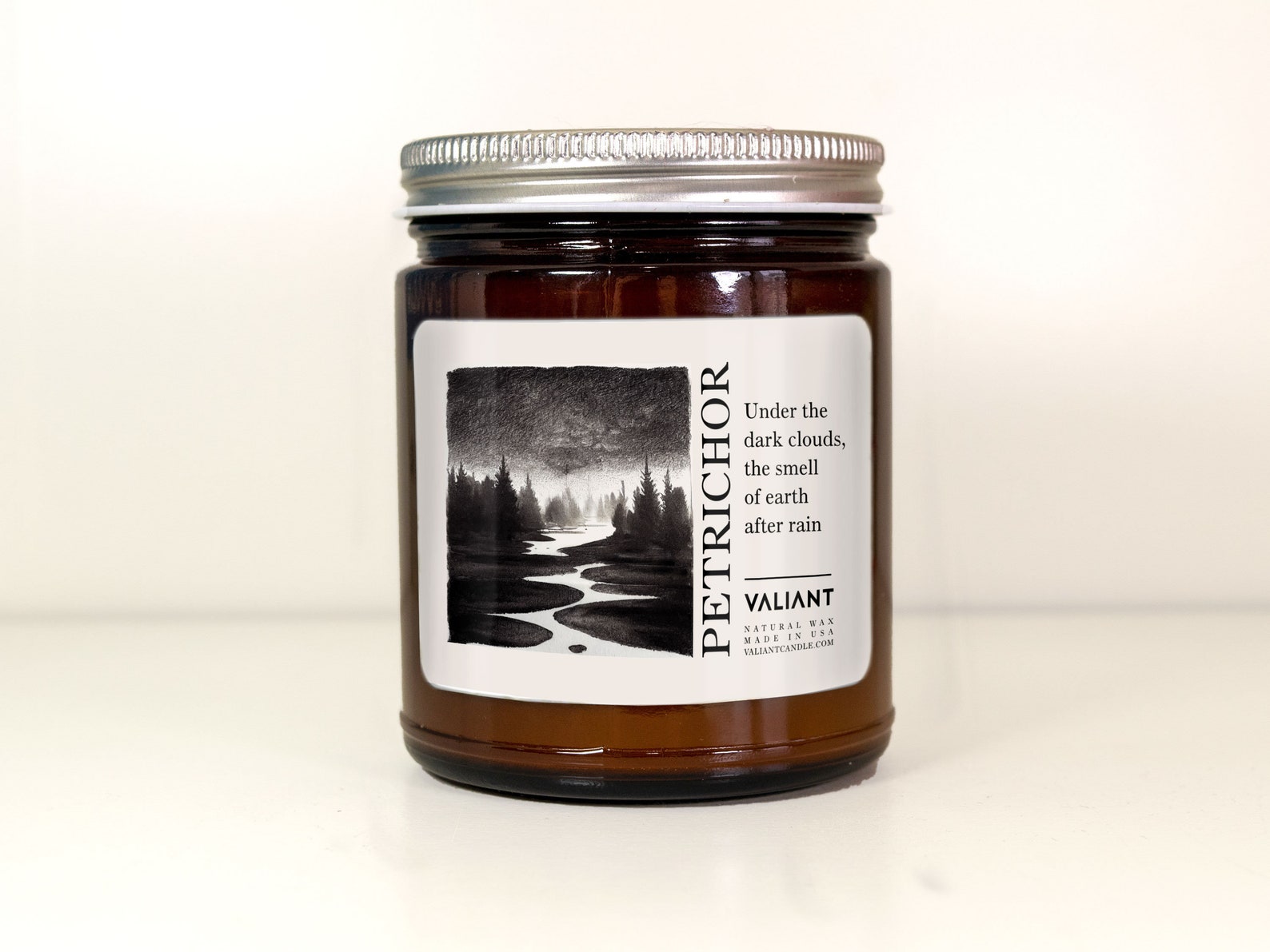 Petrichor the Smell of Earth After Rain Soy Wax Candle in - Etsy