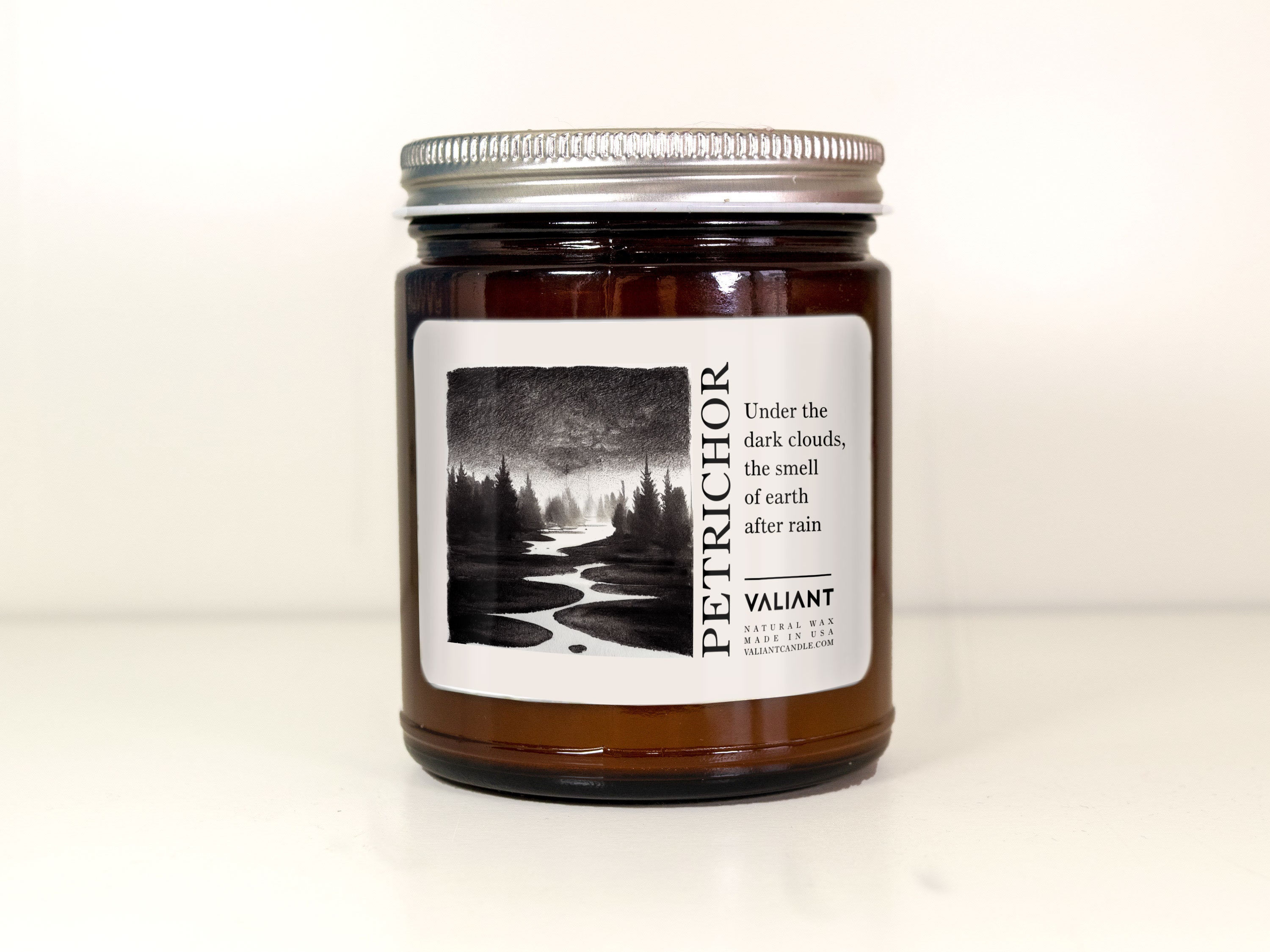 Petrichor the Smell of Earth After Rain Soy Wax Candle in - Etsy