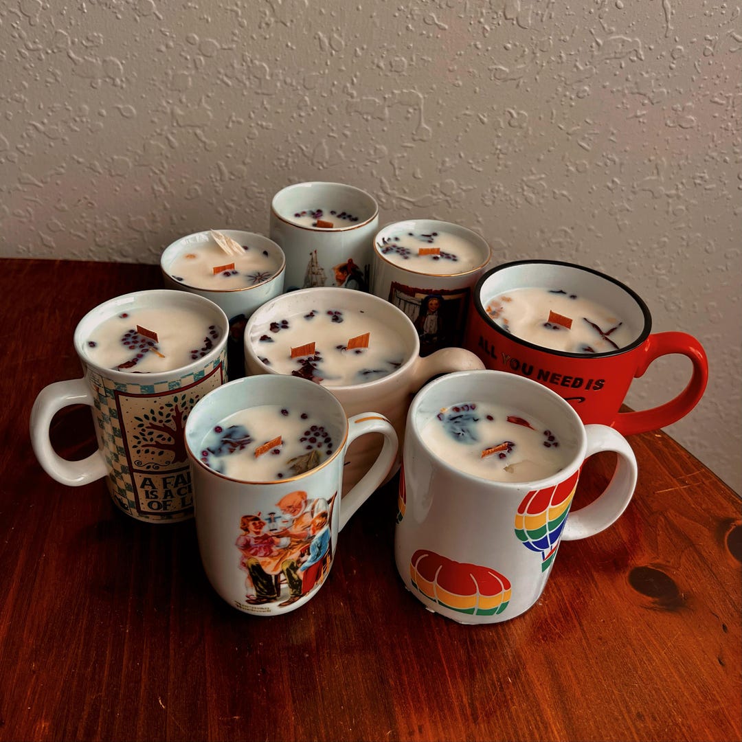 Candlebrew Collection — Mystery Mug Candles! - Etsy