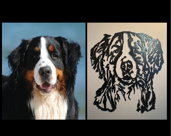 Dog Metal Art | Etsy