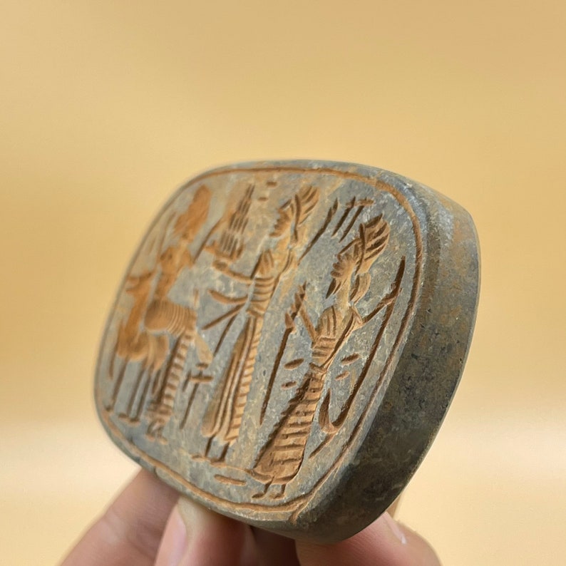 Ancient Near Eastern Antique Stone Sumerian Mesopotamia Civilization ...
