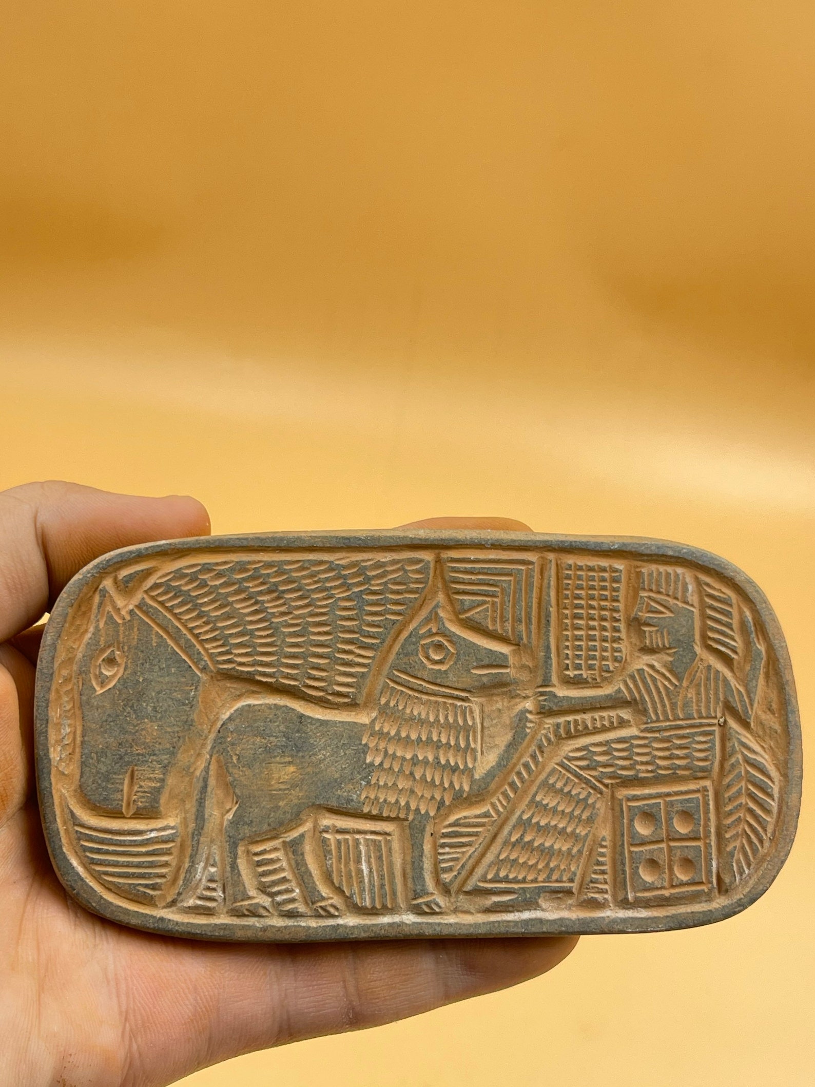 Unique Ancient Near Easternsassanian Old Stone Carving - Etsy