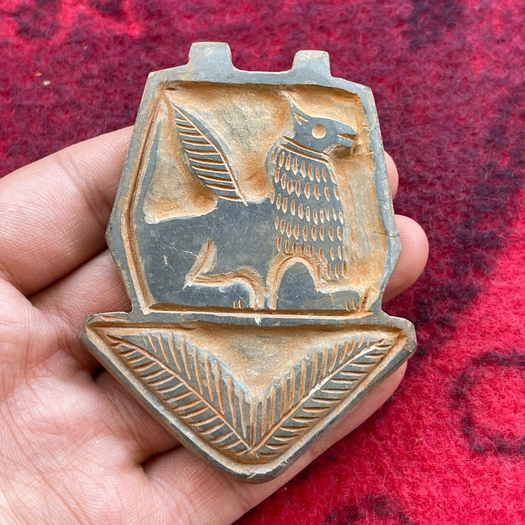 Unique Ancient Stone Animals Intaglio Carved Pendant Tile - Etsy