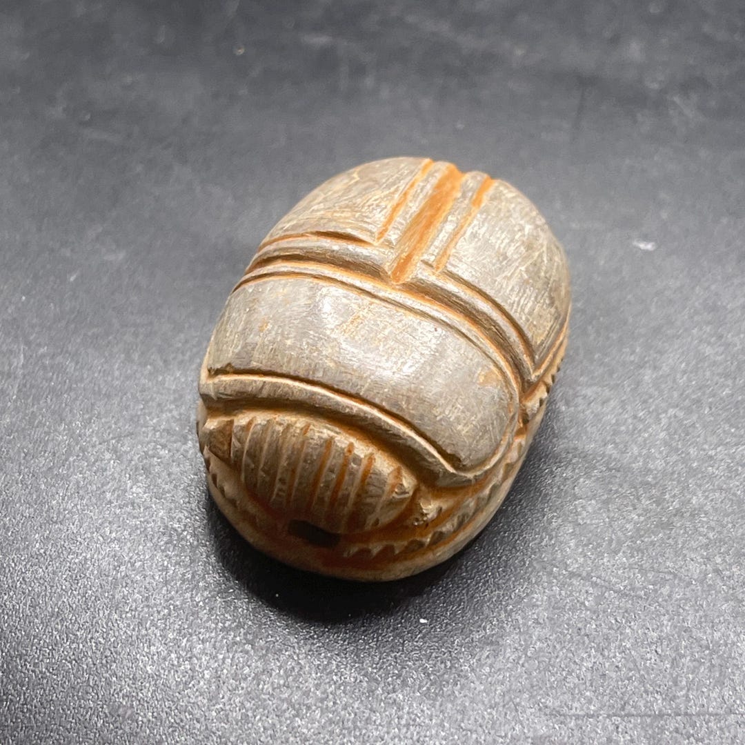 Wonderful Ancient Near Eastern Hard Stone Carved Scarab Bead Amulet - Etsy