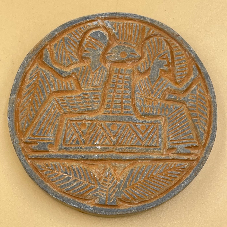 Ancient Near Eastern Stone Sumerian Mesopotamia Civilization King and ...