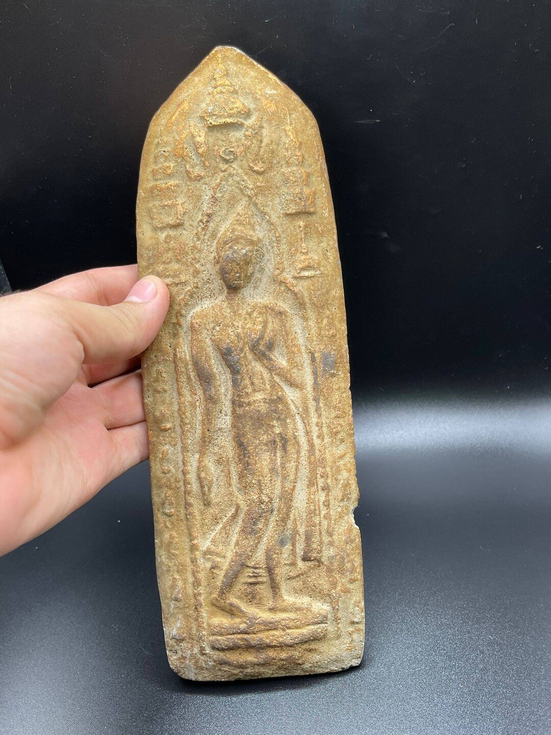 Ancient Near Eastern Terracotta Buddha Tablet: Ghandhara Carved Art - Etsy