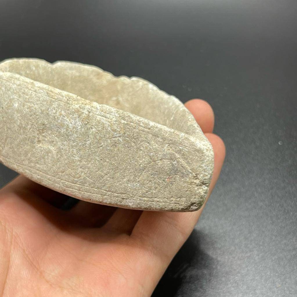 Unique Ancient Near Eastern Chlorite Stone Carved Vessel Very - Etsy